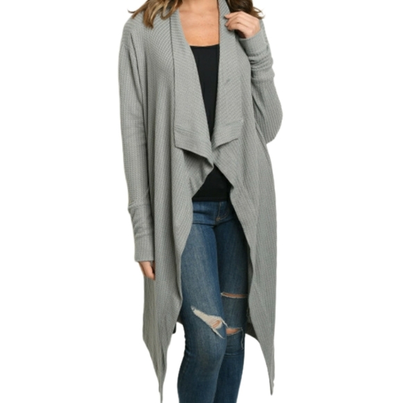 Sweaters | 12 Gray Long Cardigan | Poshmark